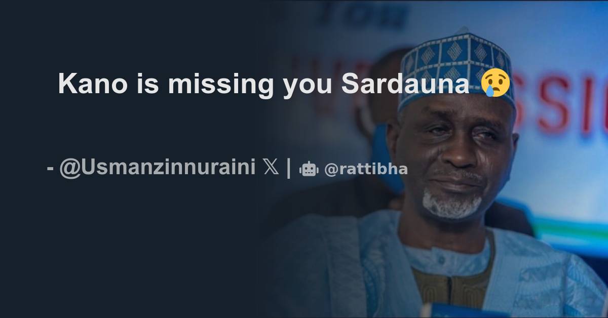 Kano is missing you Sardauna 😢 - المسلسل من ShanShan @Usmanzinnuraini - رتبها