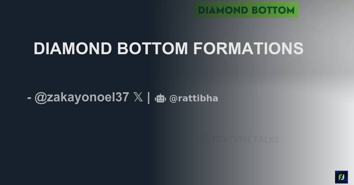DIAMOND BOTTOM FORMATIONS - Thread from markert rebellion @zakayonoel37 ...