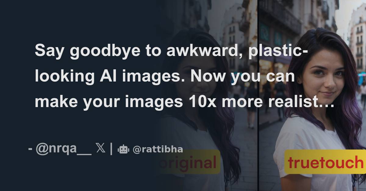 Say goodbye to awkward, plastic-looking AI images. Now you can make ...