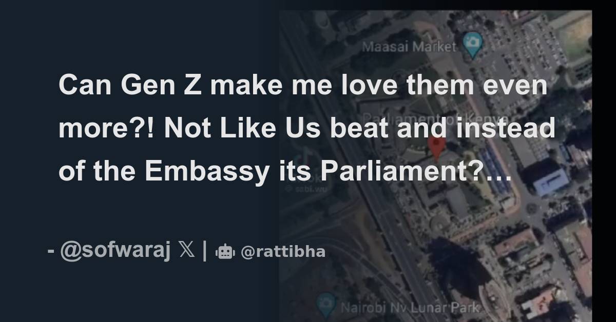 Can Gen Z make me love them even more?! Not Like Us beat and instead of ...