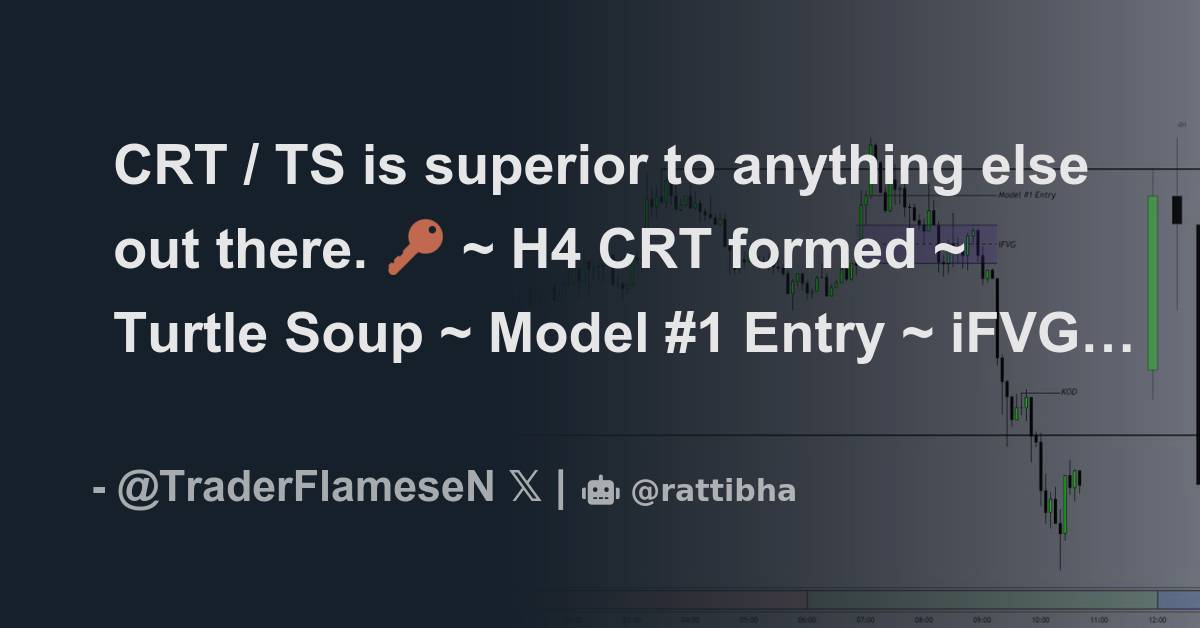 CRT / TS is superior to anything else out there. 🔑 ~ H4 CRT formed ...