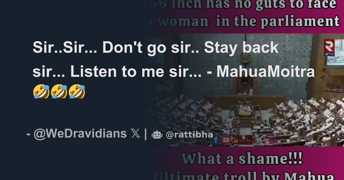 Sir..Sir... Don't go sir.. Stay back sir... Listen to me sir ...