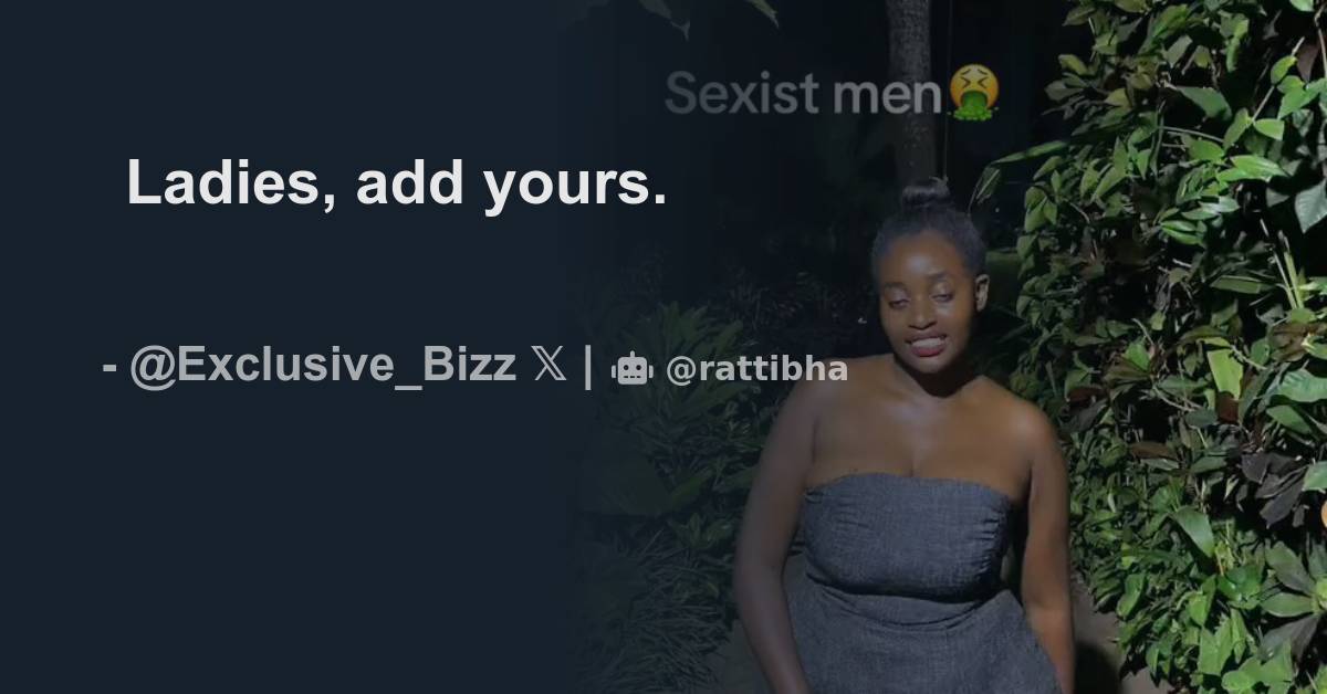 Ladies, add yours. - المسلسل من Exclusive.Bizz @Exclusive_Bizz - رتبها