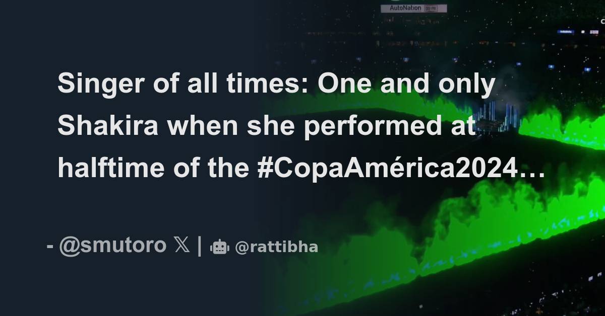 Singer of all times: One and only Shakira when she performed at ...