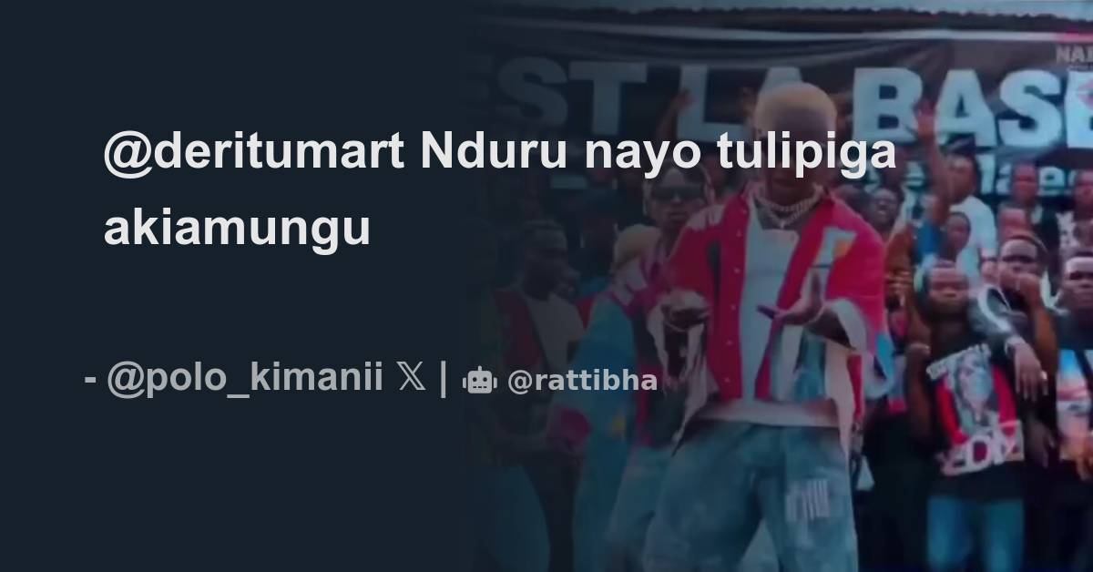 @deritumart Nduru nayo tulipiga akiamungu - المسلسل من MethoDman @polo_kimanii - رتبها