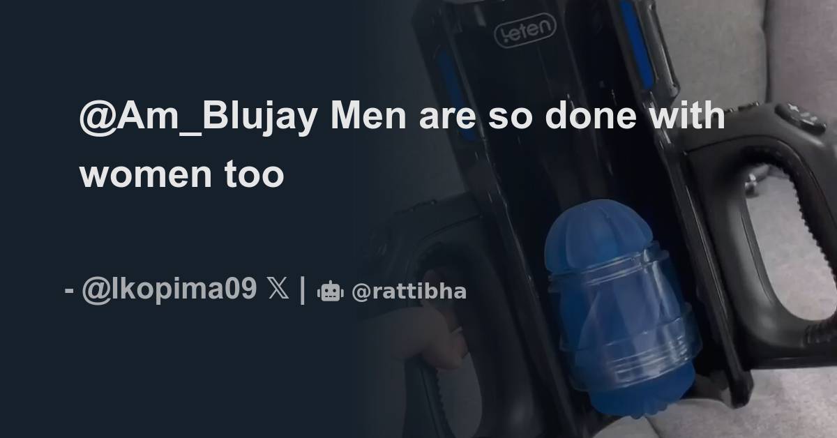 @Am_Blujay Men are so done with women too - Thread from El-Kopik👑 @Ikopima09 - Rattibha