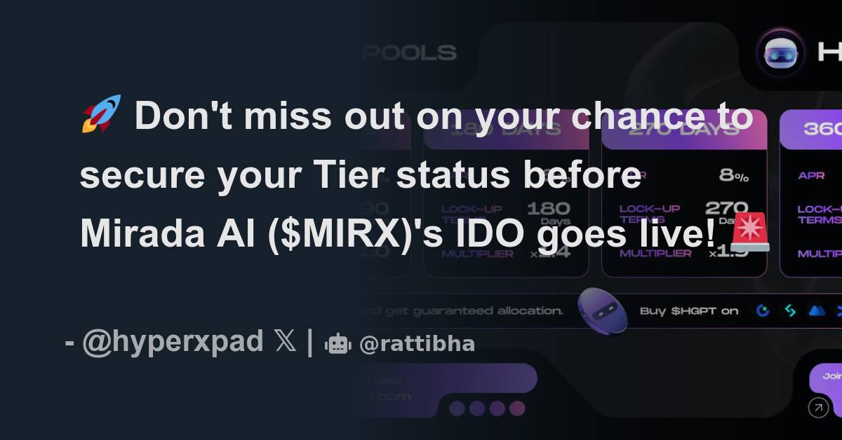 🚀 Don't miss out on your chance to secure your Tier status before ...