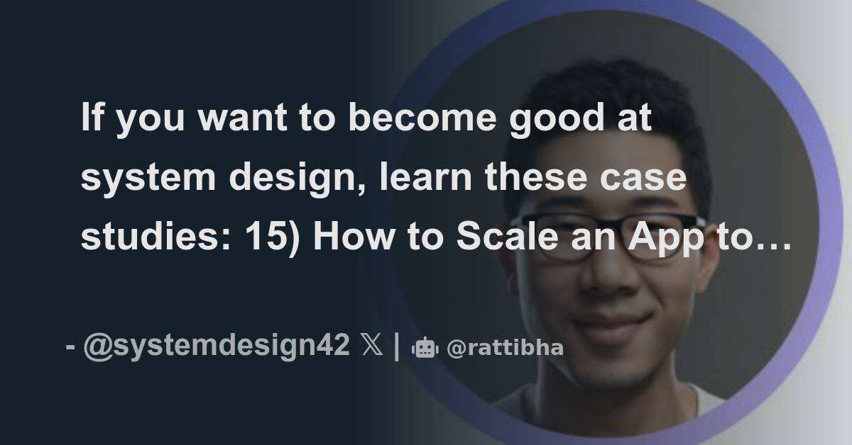 If you want to become good at system design, learn these case studies ...