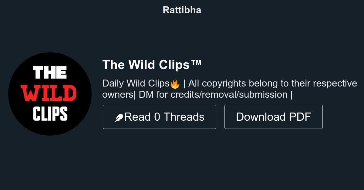 كاتب هذه السلسة: The Wild Clips™ - رتبها