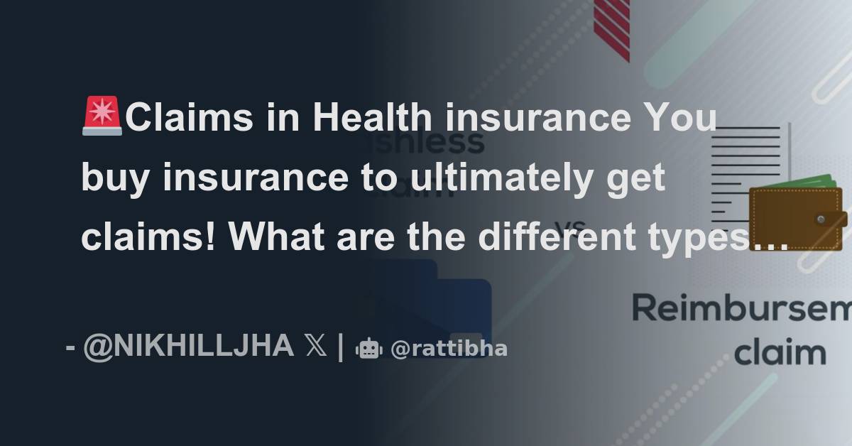Claims In Health Insurance You Buy Insurance To Ultimately Get Claims claims-in-health-insurance-you-buy-insurance-to-ultimately-get-claims