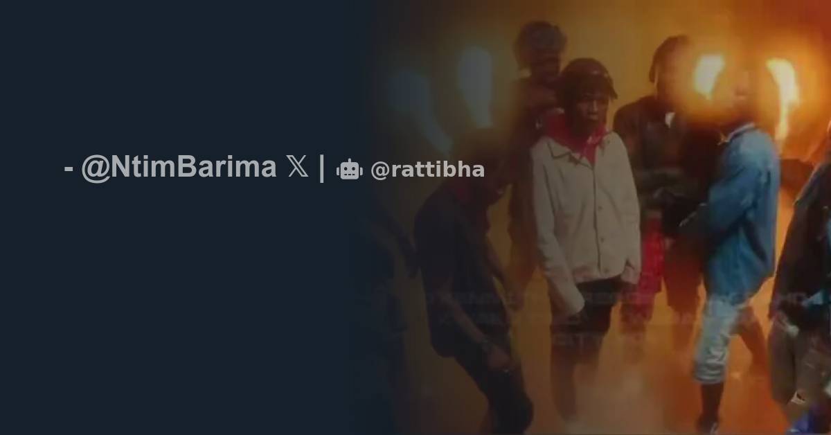 - المسلسل من Kofi Ntim @NtimBarima - رتبها