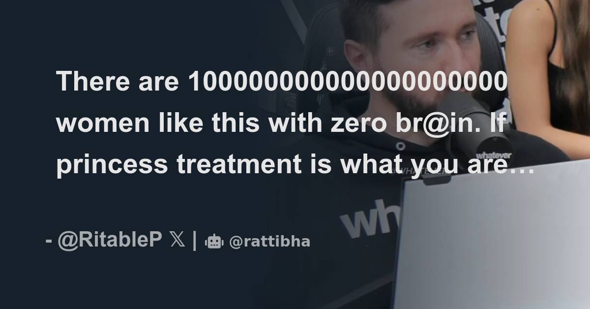 There are 100000000000000000000 women like this with zero br@in. If ...