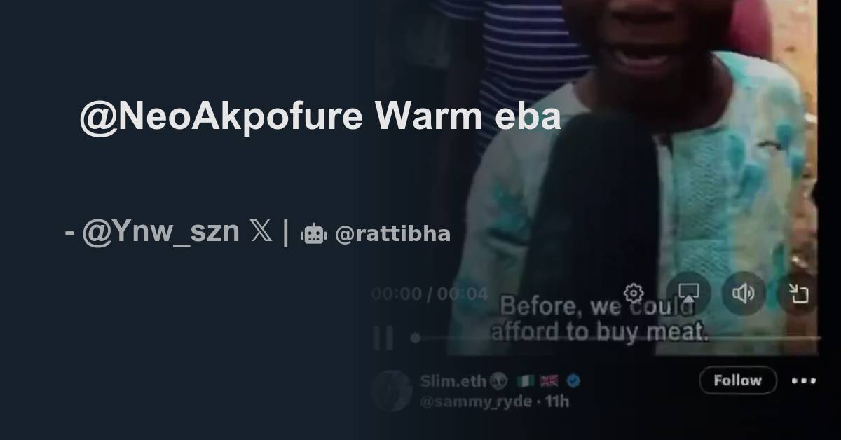 @NeoAkpofure Warm eba - المسلسل من 7:18:01:25🕊️💨 @Ynw_szn - رتبها