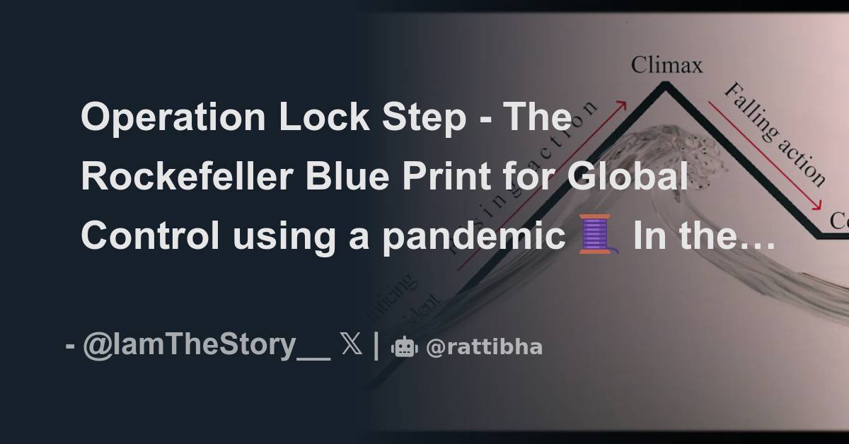 Operation Lock Step - The Rockefeller Blue Print for Global Control ...