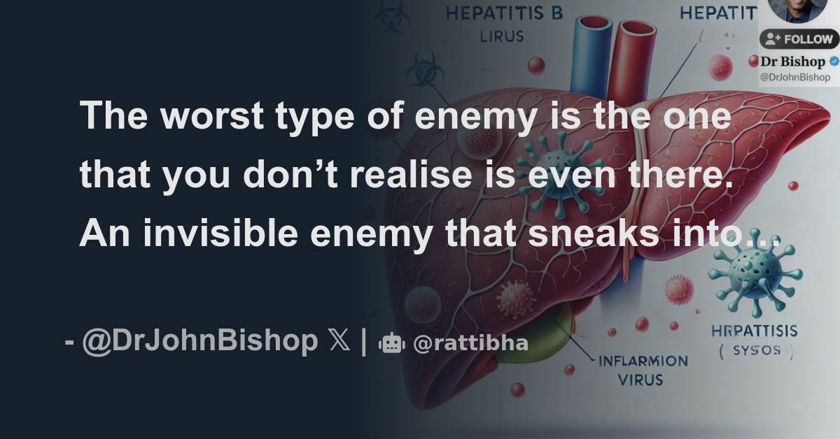 The worst type of enemy is the one that you don’t realise is even there ...