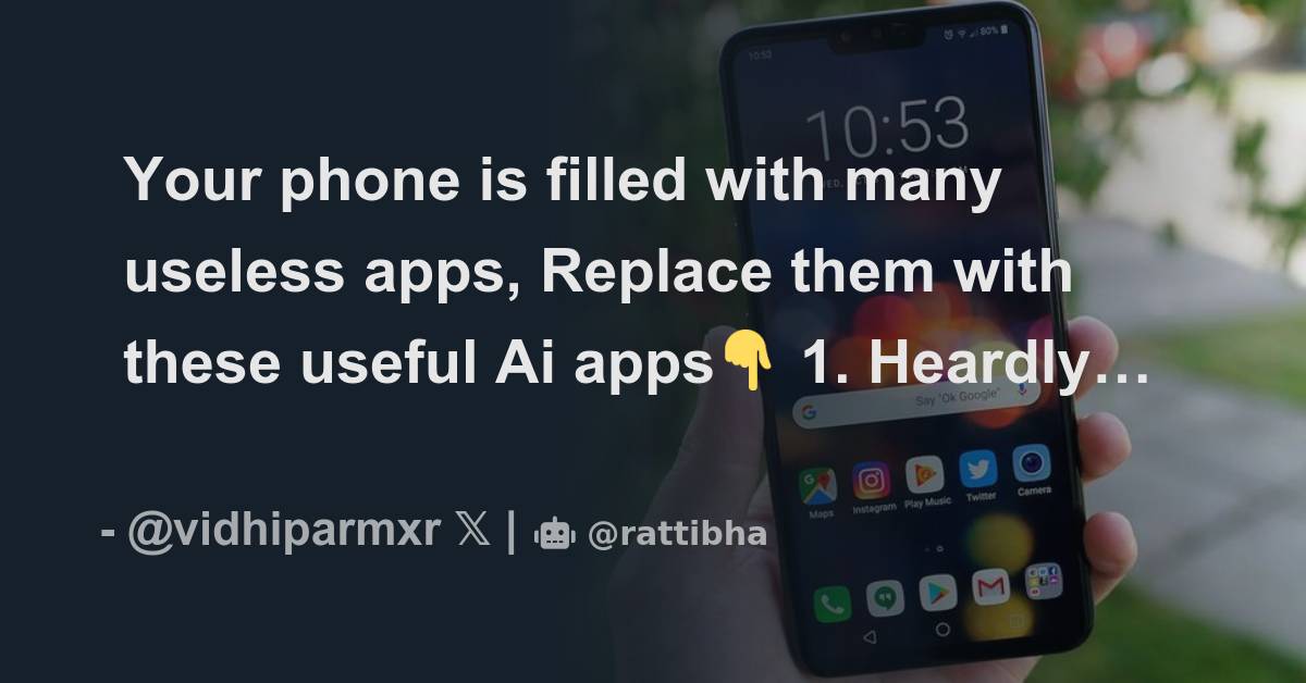 Your phone is filled with many useless apps, Replace them with these ...