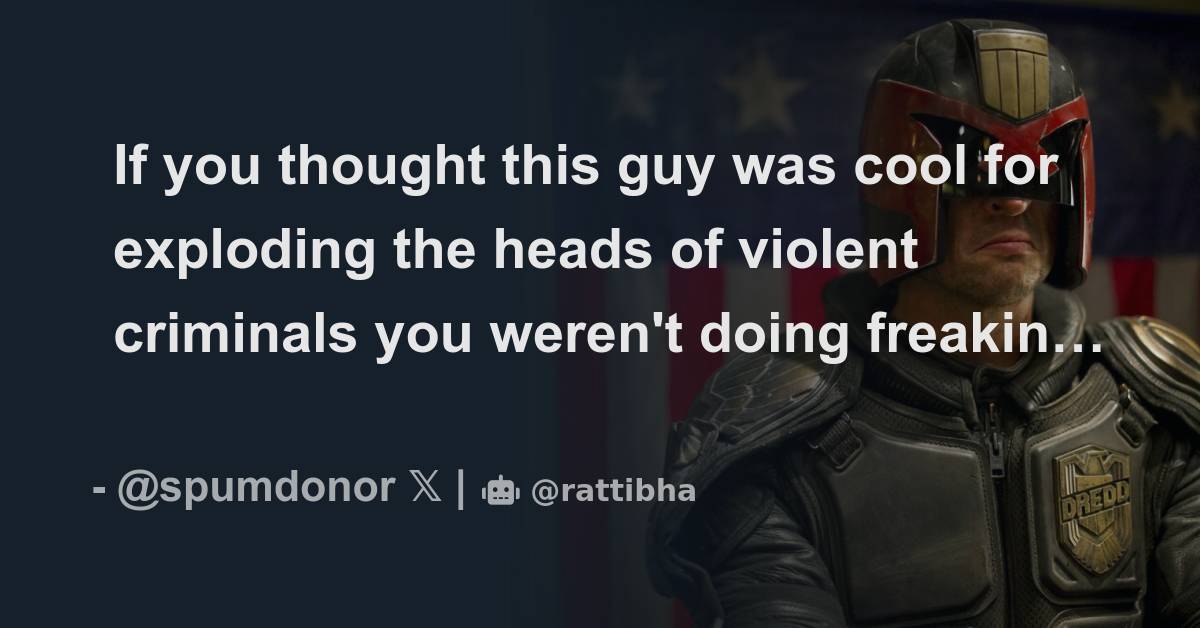 If you thought this guy was cool for exploding the heads of violent ...