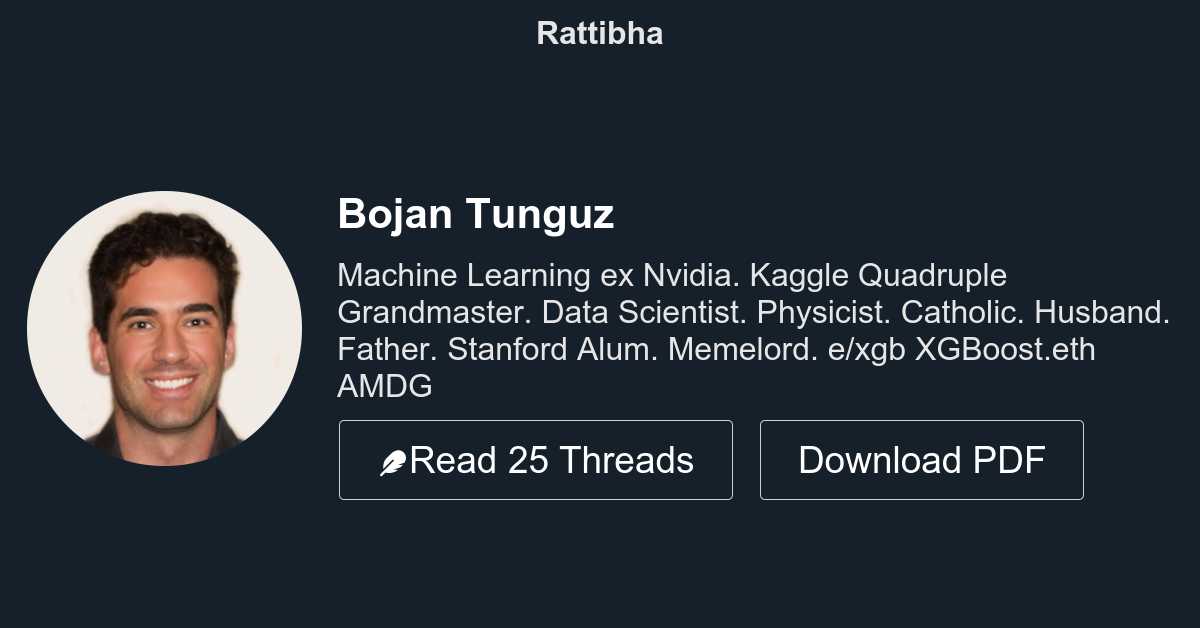 كاتب هذه السلسة: Bojan Tunguz - رتبها